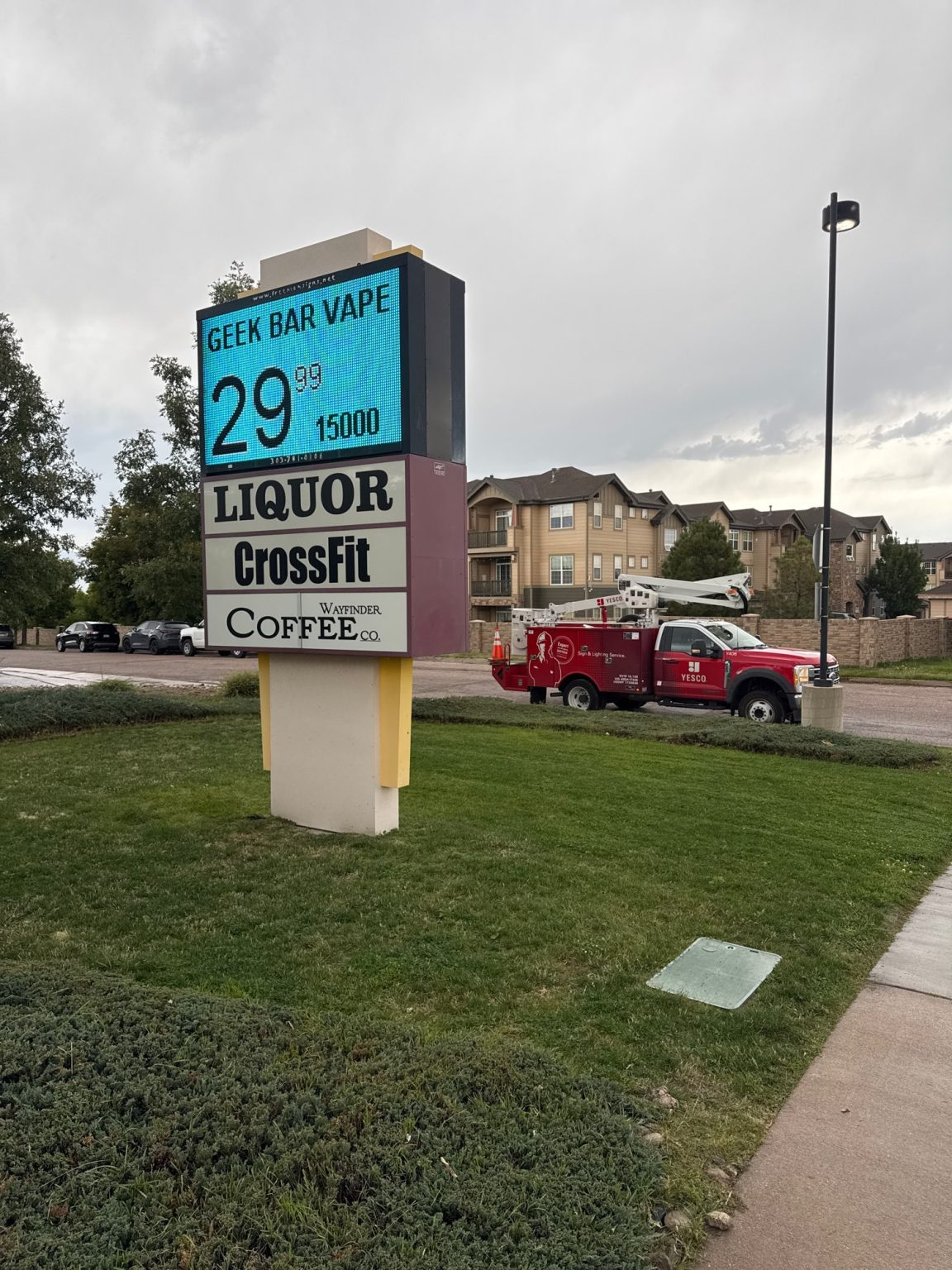 EMC Sign Repair – Tuscany Wine and Spirits, Colorado Springs, CO ...
