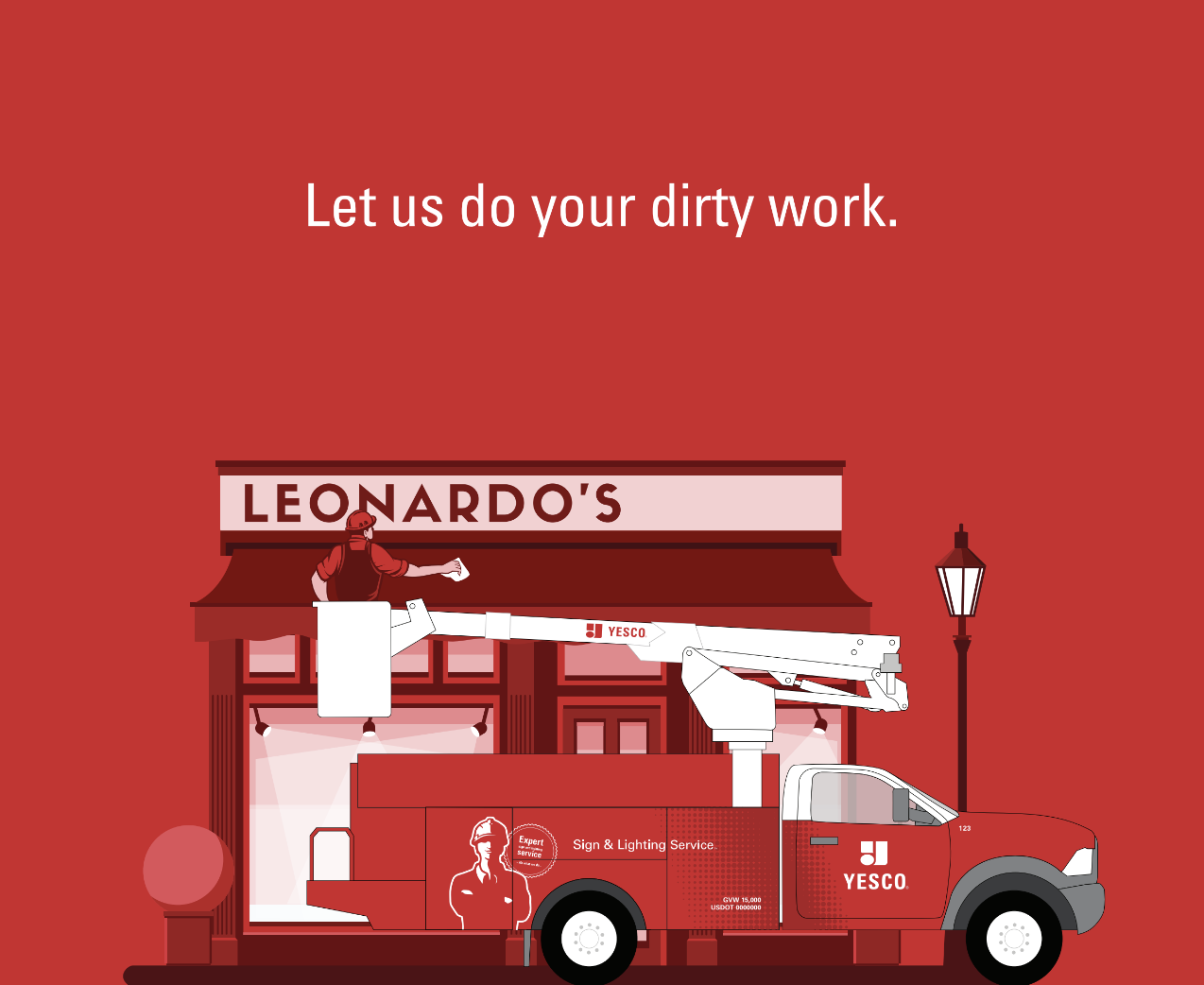 Let Us Do Your Dirty Work | YESCO Elko
