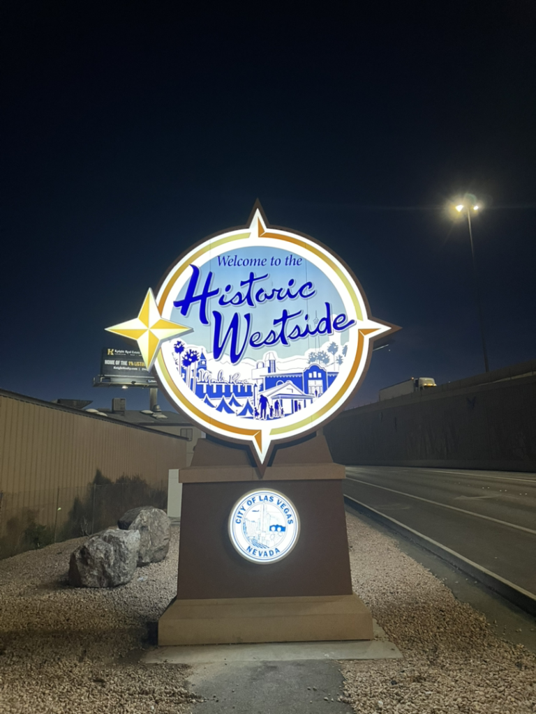 Historic Westside Sign Reface | YESCO Las Vegas