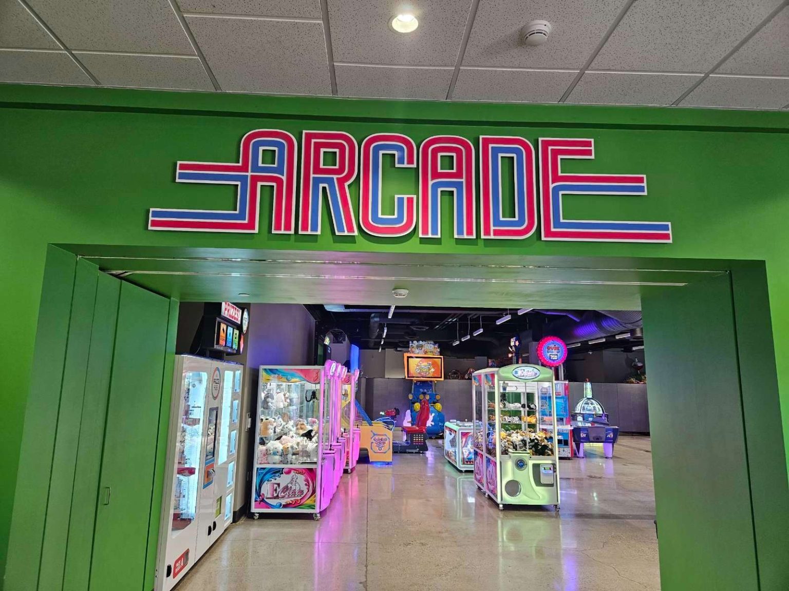 Arcade Sign FCO Letters Tropicana Laughlin | YESCO Sign & Lighting Las ...