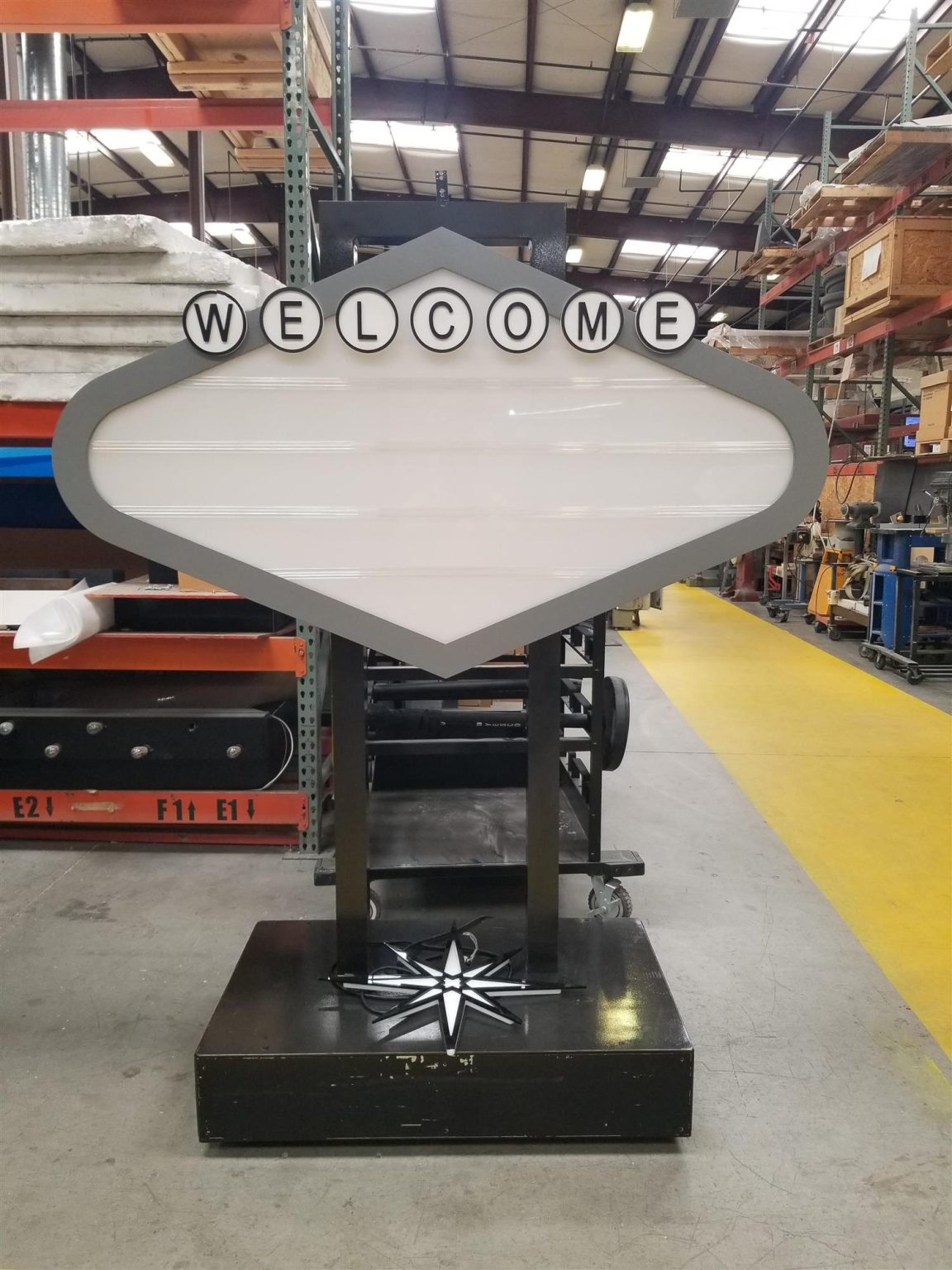 Photo Op Sign Modification – Allegiant Stadium, Las Vegas, NV | YESCO ...