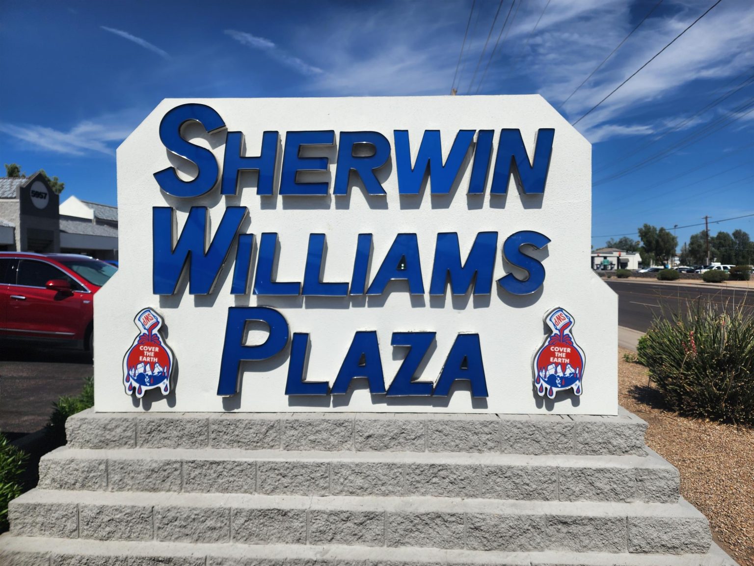 Bringing Back the “W” at Sherwin-Williams in Glendale! – YESCO Phoenix