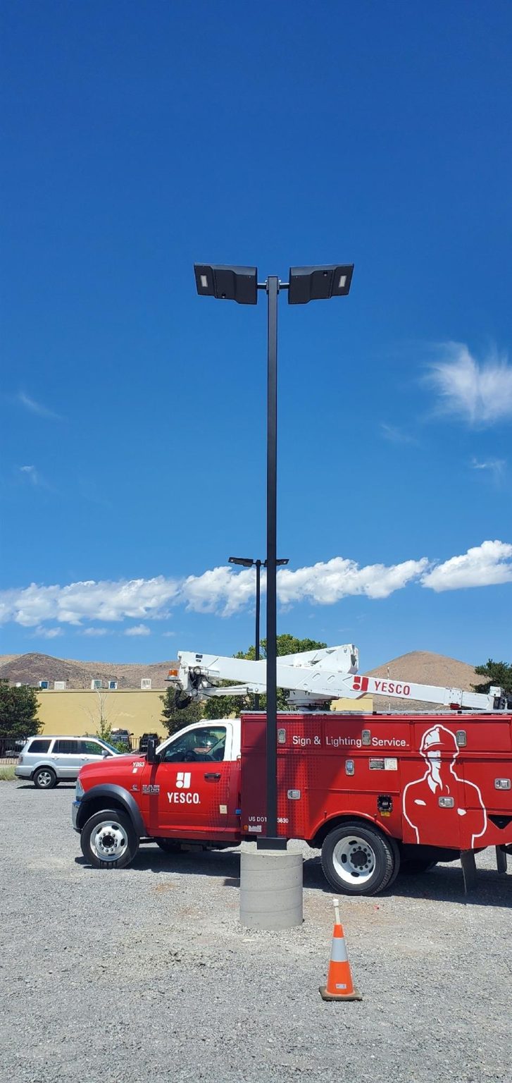 Pole & Fixture Installation – PCC Structural, Carson City, NV | YESCO ...