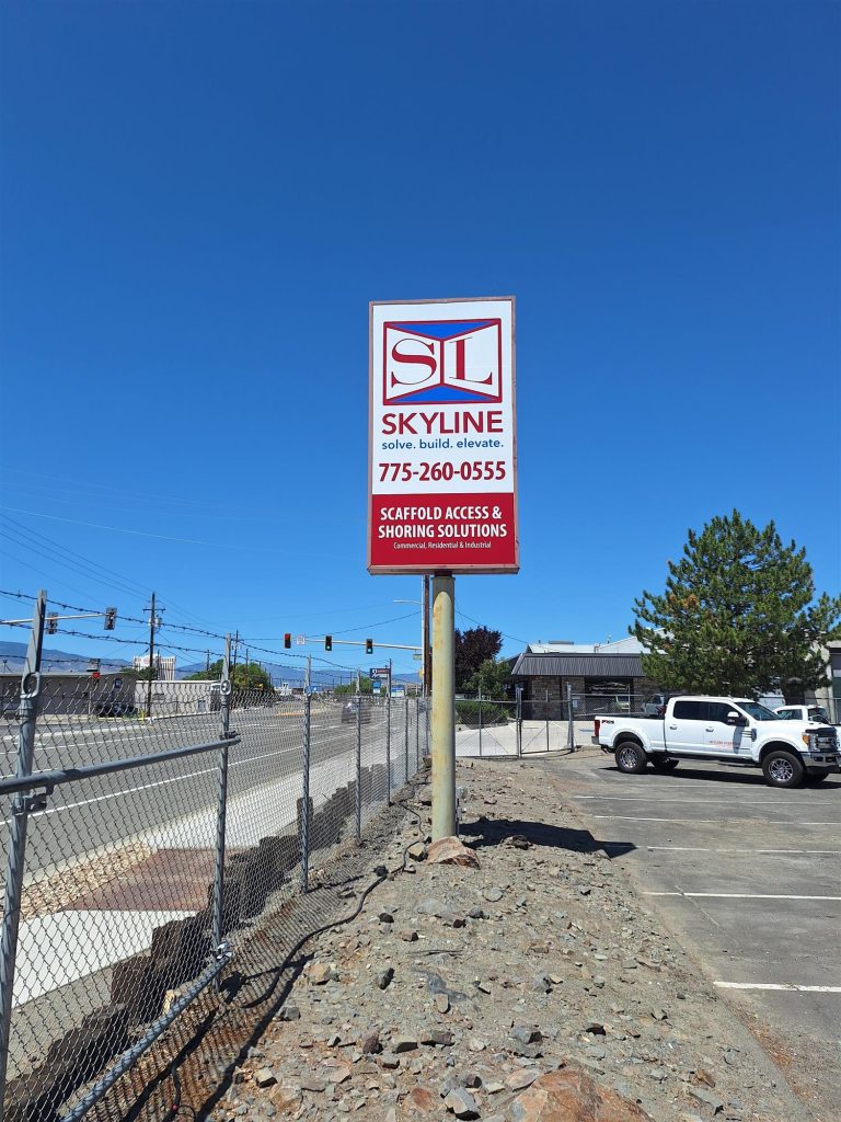 LED Sign Reface & Retrofit for Skyline Scaffold | YESCO Sign & Lighting ...