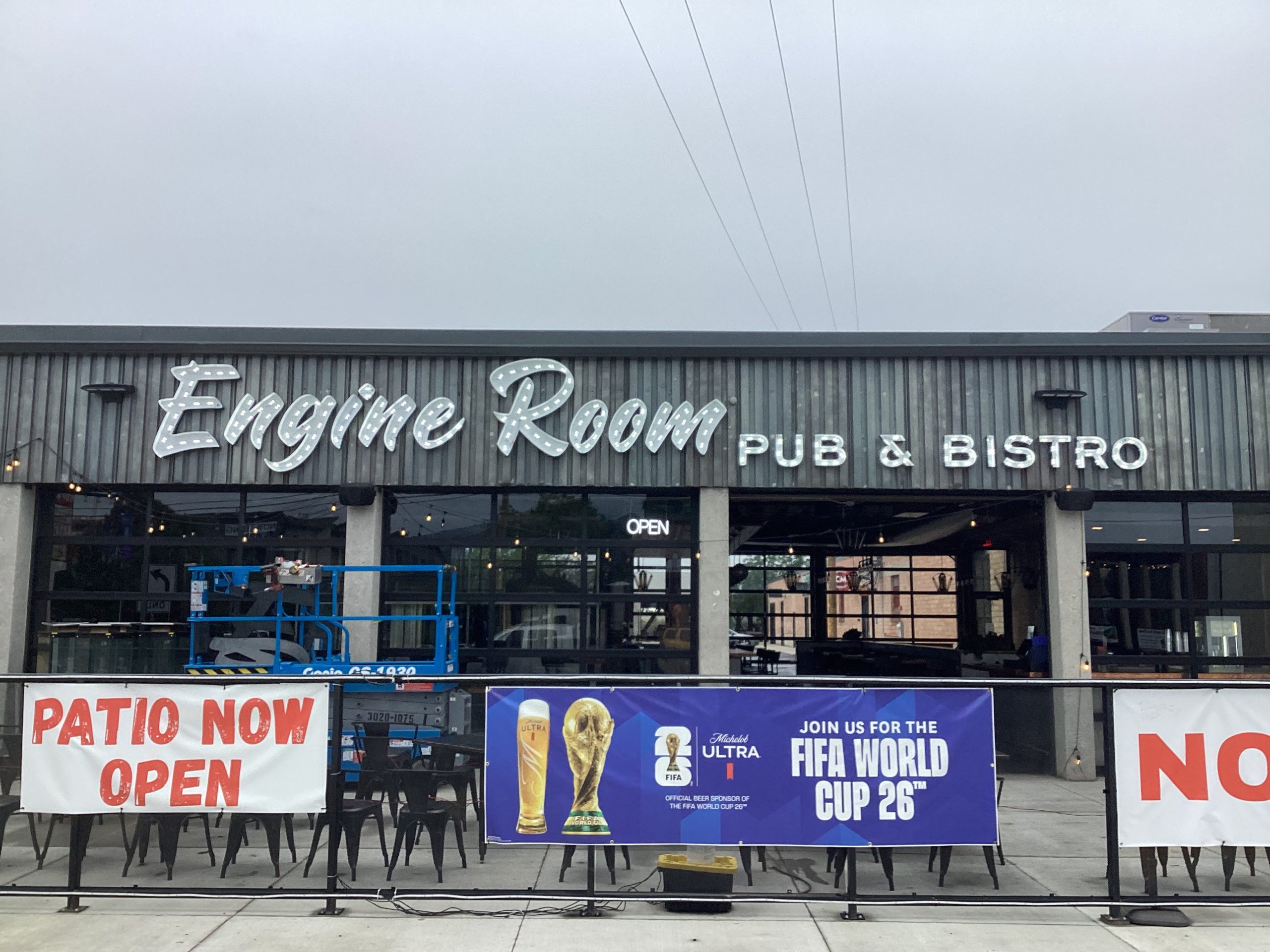 Sign Project Complete at Engine Room in Salt Lake – YESCO Salt Lake City