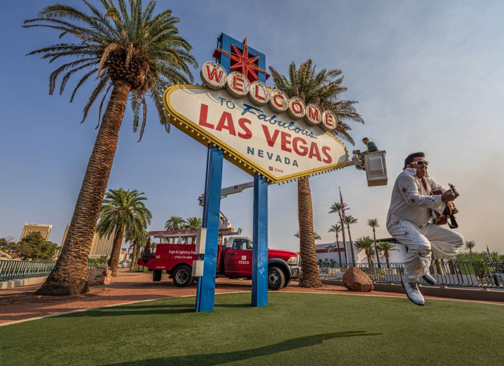 YESCO builds allegiant stadium signs | YESCO Sign & Lighting Flagstaff