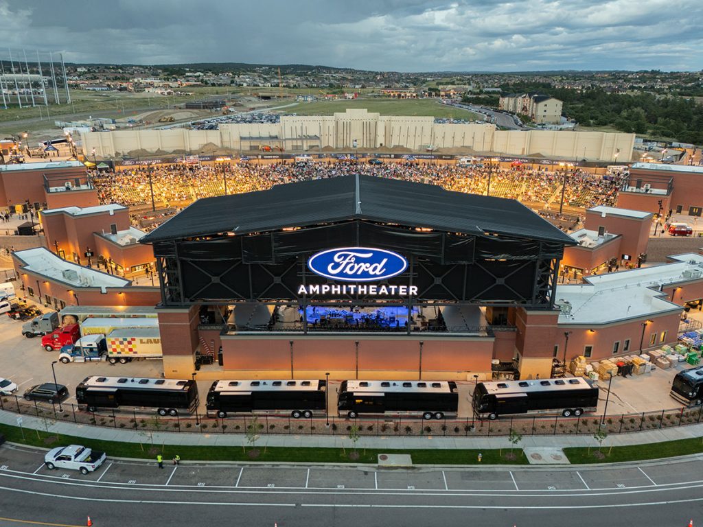 Signage for Ford Amphitheater | YESCO San Diego