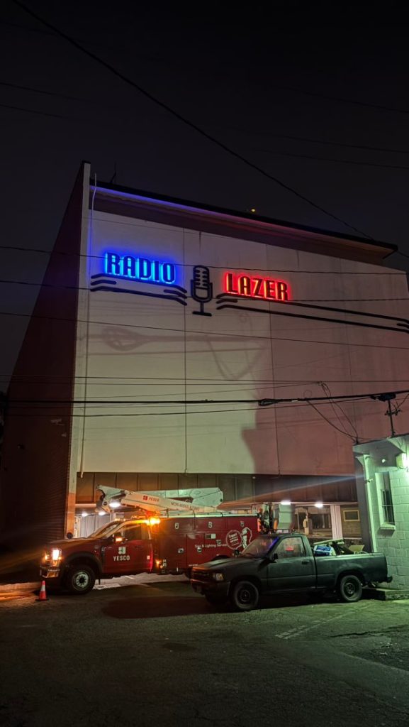 LED Retrofit for Radio Lazer in Oxnard | YESCO Los Angeles